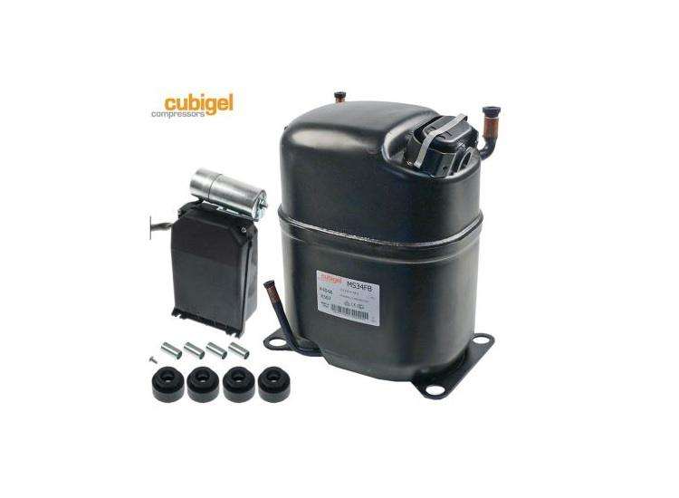 Cubigel 1 HP Commercial compressor R404 LB ; 220V – AllAir