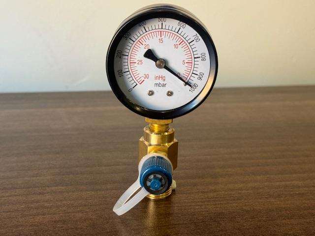 Vacuum pump gauge analog – AllAir