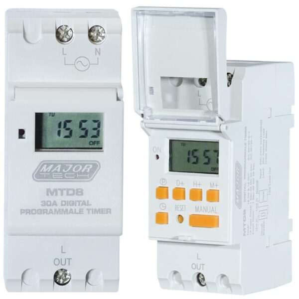 Major tech Digital timer 30A