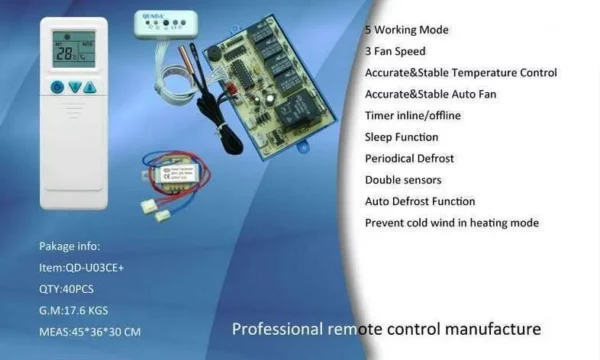 Universal PC Board + Remote