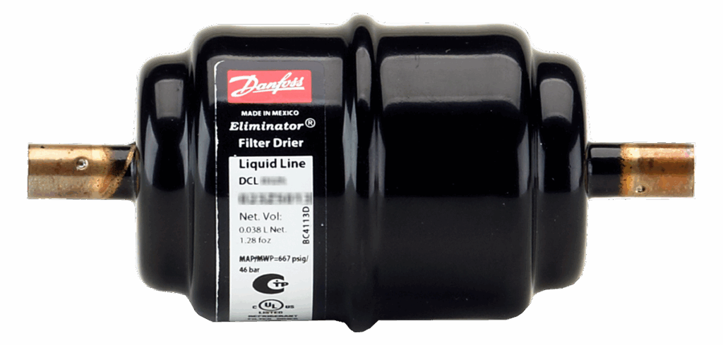 Danfoss liquid line filter Sweat on drier 1/4″ DCL032S – AllAir