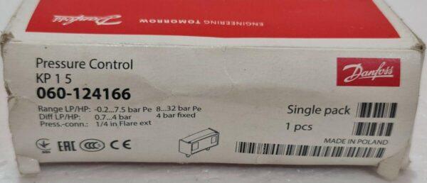 Danfoss Dual Pressure Control Auto/Auto