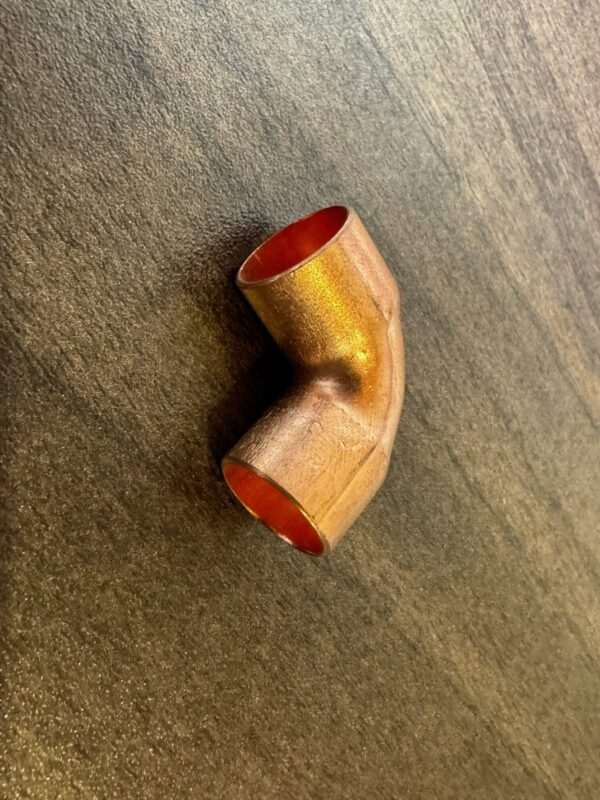 Copper elbow 1 1/8