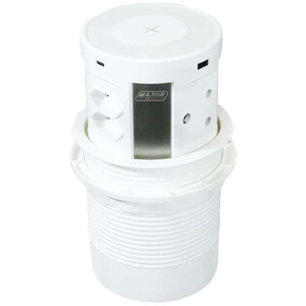 Power Tower Pop Up Wireless C&A White