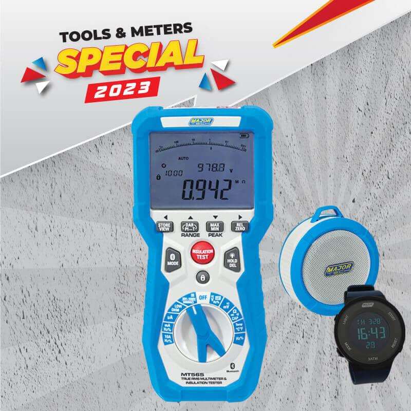 Major tech Bluetooth Insulation Tester and Multimeter MT565 – AllAir