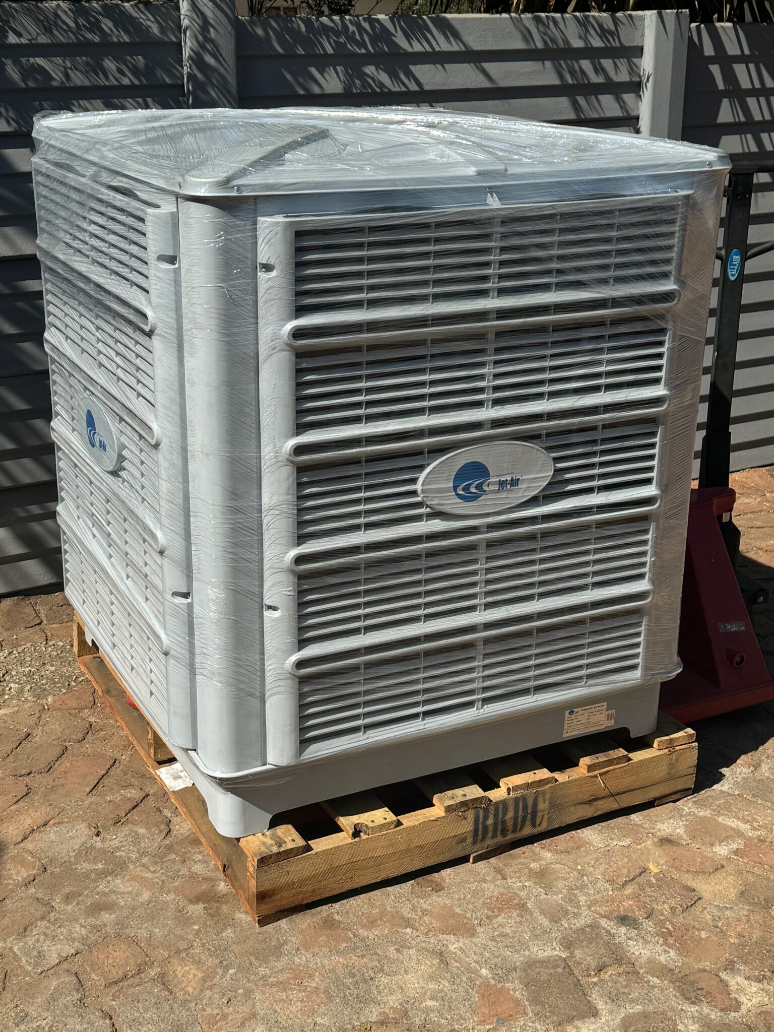 Jet-air Industrial evaporative cooler 18000m3/h bottom – AllAir