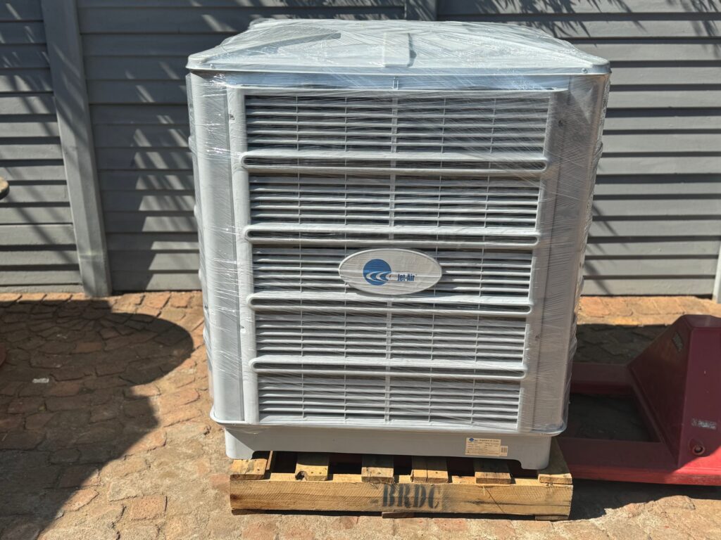 Jet-air Industrial evaporative cooler 18000m3/h bottom – AllAir