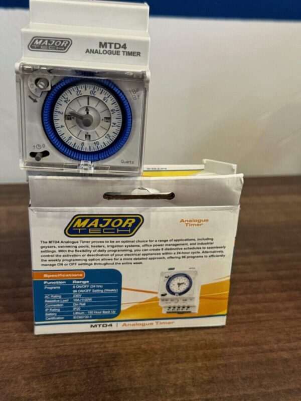 Major tech Analogue timer
